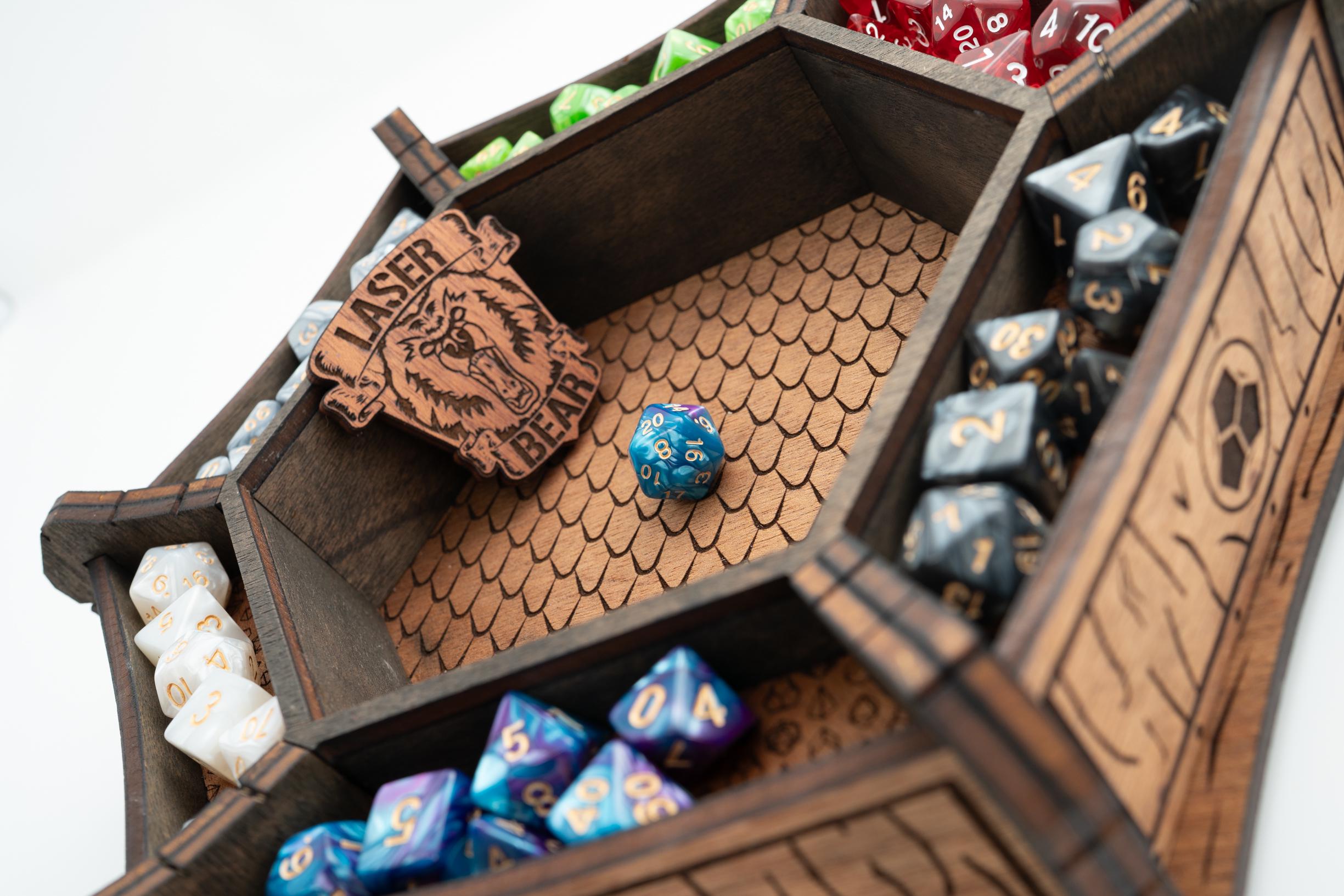 Arena Dice Tray, Laser Cut File, Digital Download, Includes Material ...