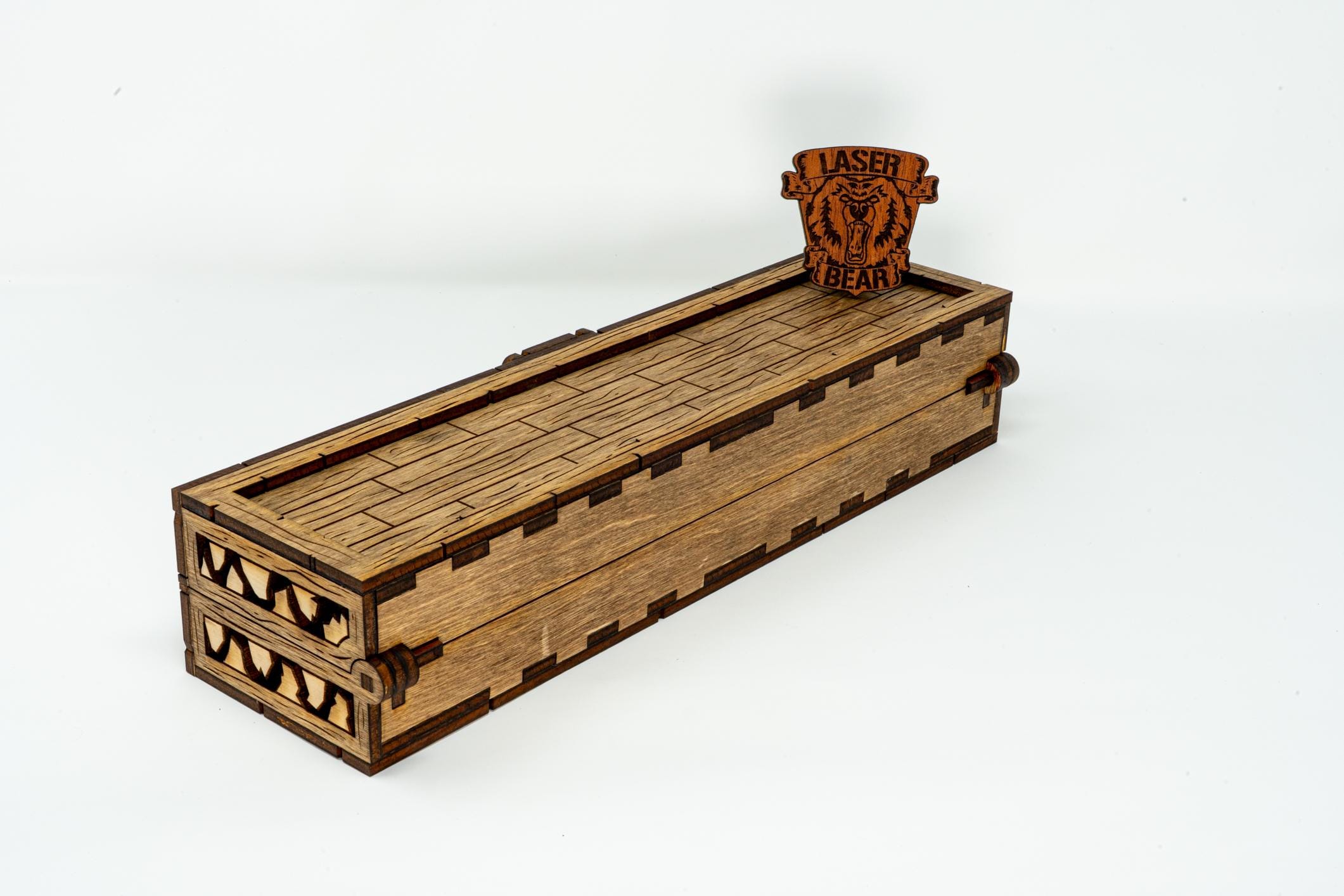 Mimic Chest, Laser Cut Files, Pencil Box File, Mimic Chest 3d, Mimic ...