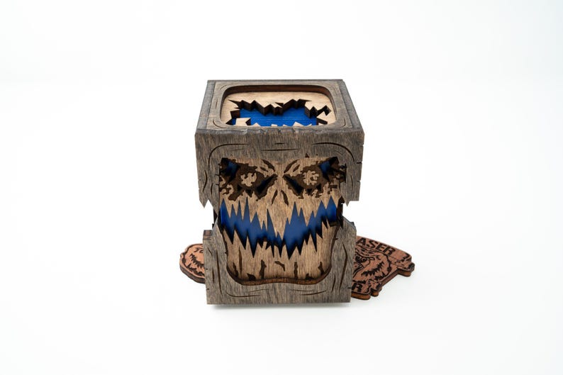 Laser Cut Deck Box File for EDH and Trading Card Games, Multiple ...