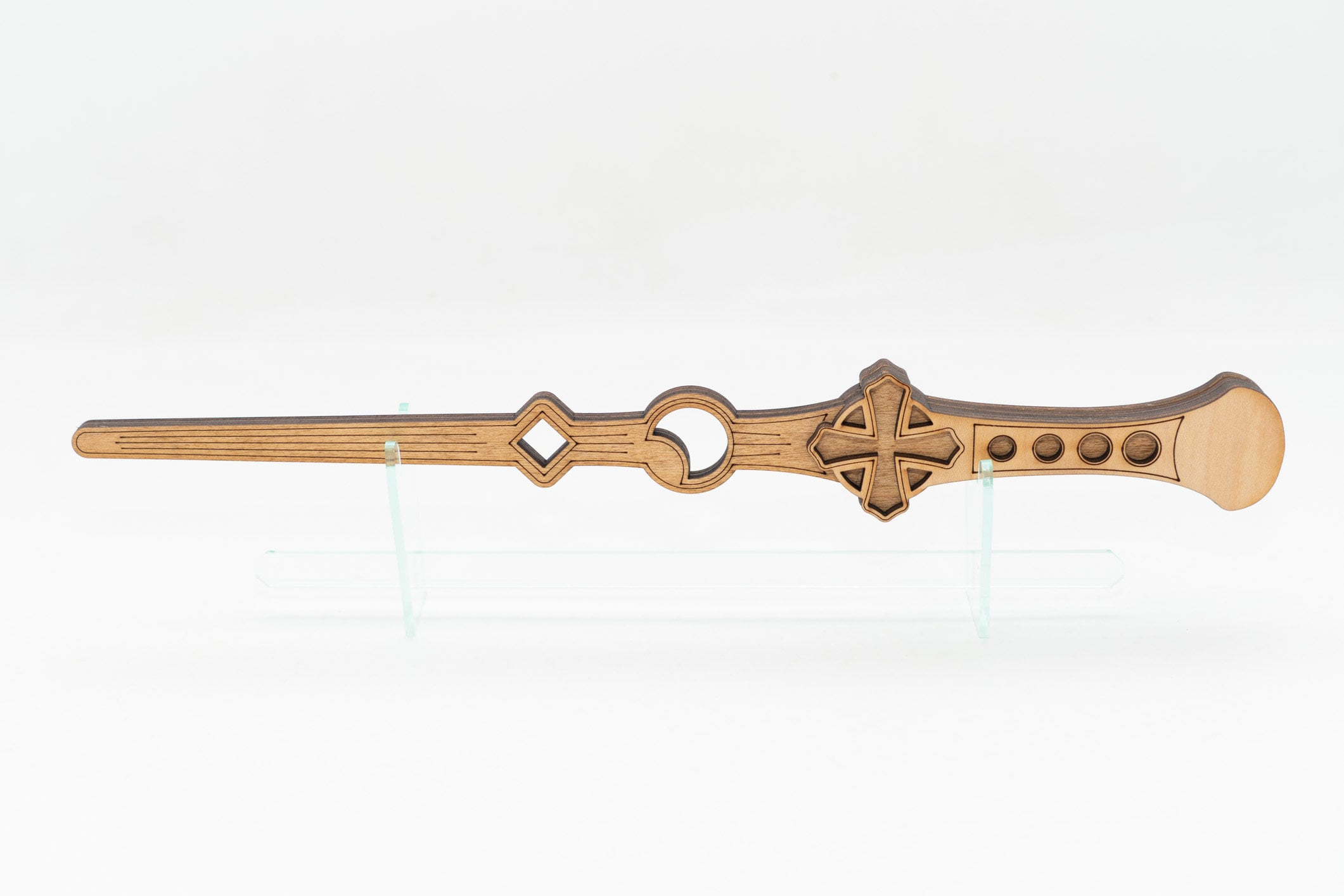 Priest Wand – Laser Cutting | Glowforge Files | Wand SVG | Laser Cut ...