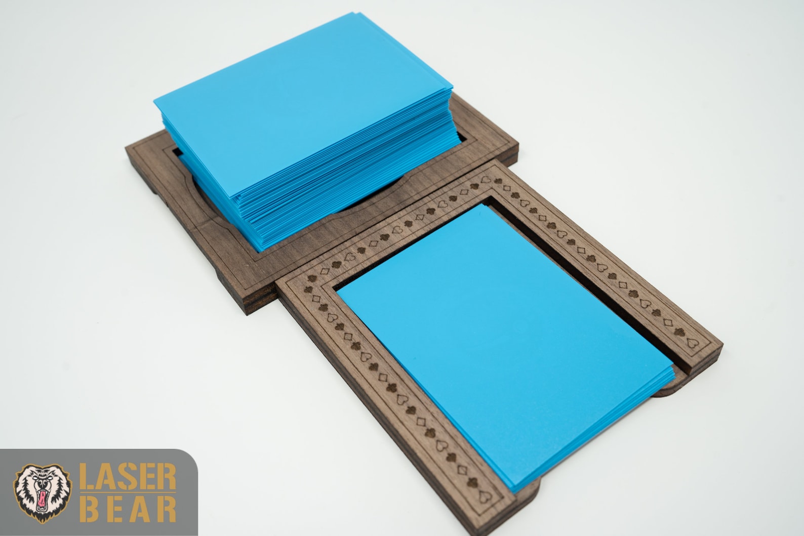 Laser Cut Files, Card Mat, Playing Card Holder, Playing Card Holder Svg ...