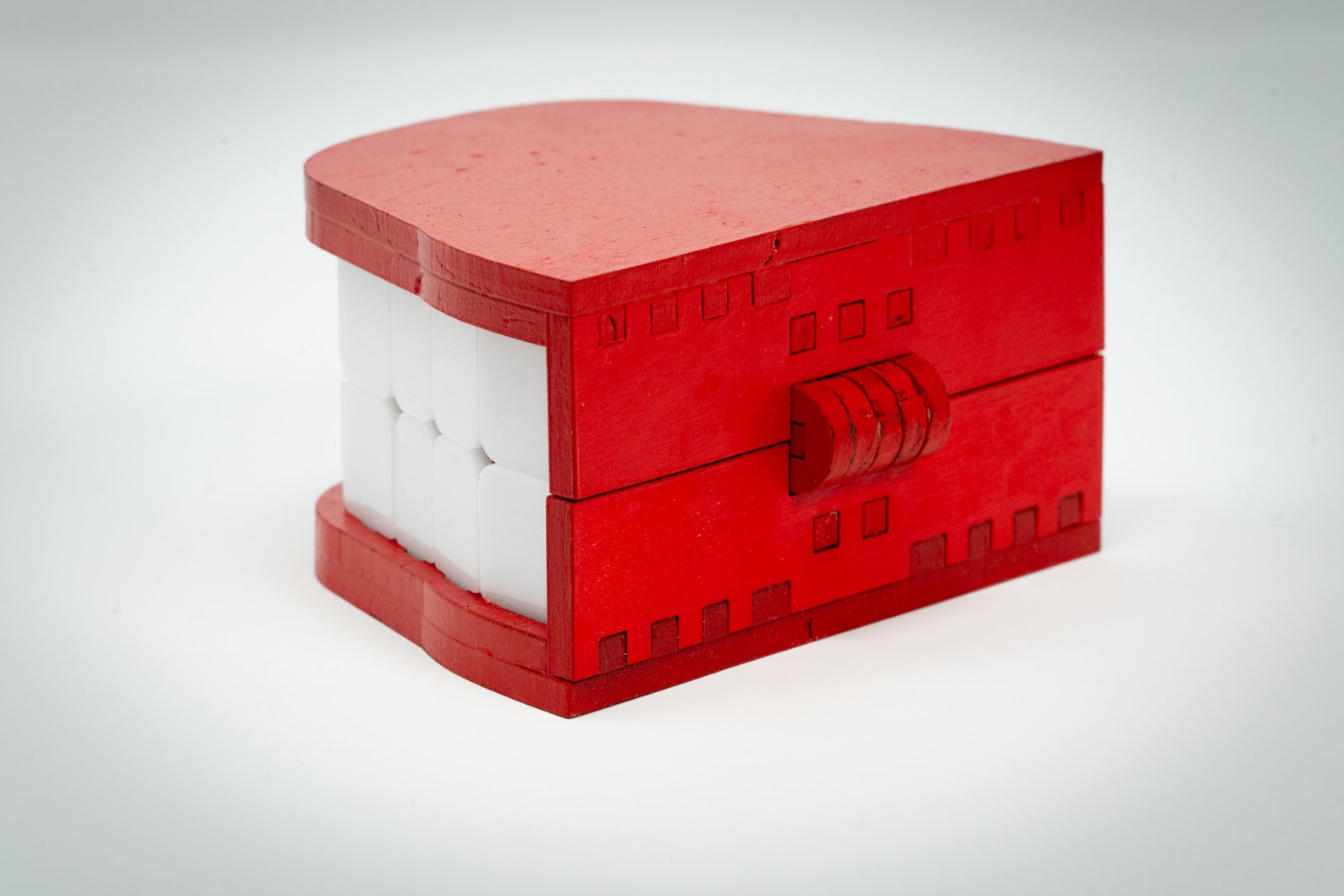 Laser Cut Box File - "the Chatterbox: 3mm,1/8", 3.6mm, 4mm, 4.5mm, 5mm ...
