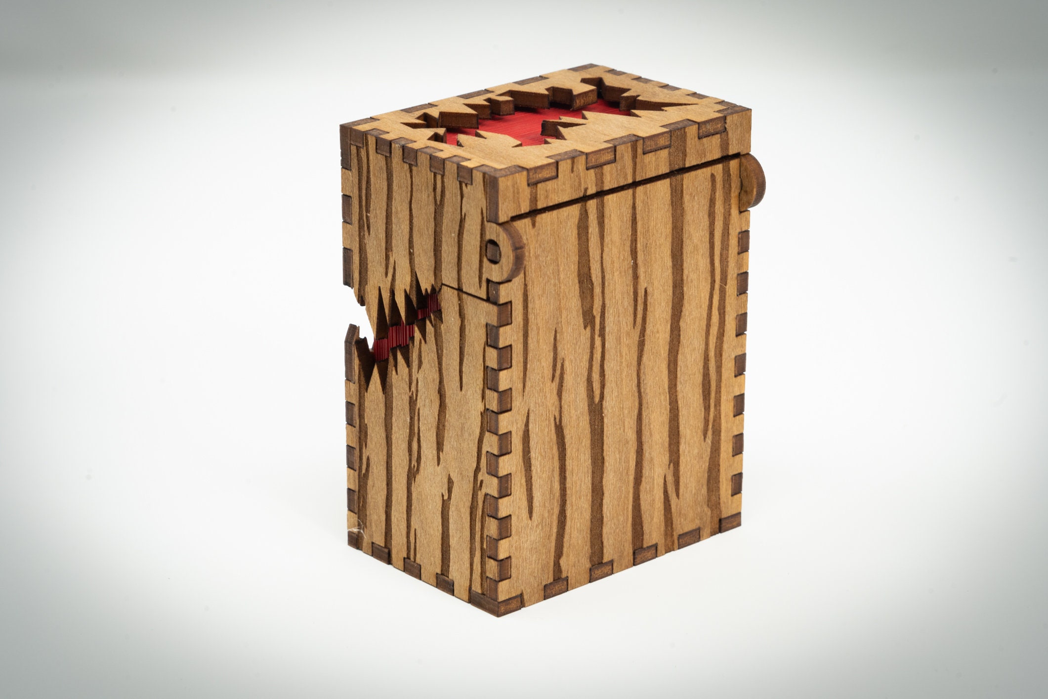 Deck Box, the Scary Tree, Laser Cut Box Template, Card Box Svg, Box Svg ...