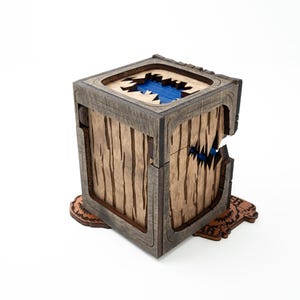Laser Cut Deck Box File for EDH and Trading Card Games, Multiple ...