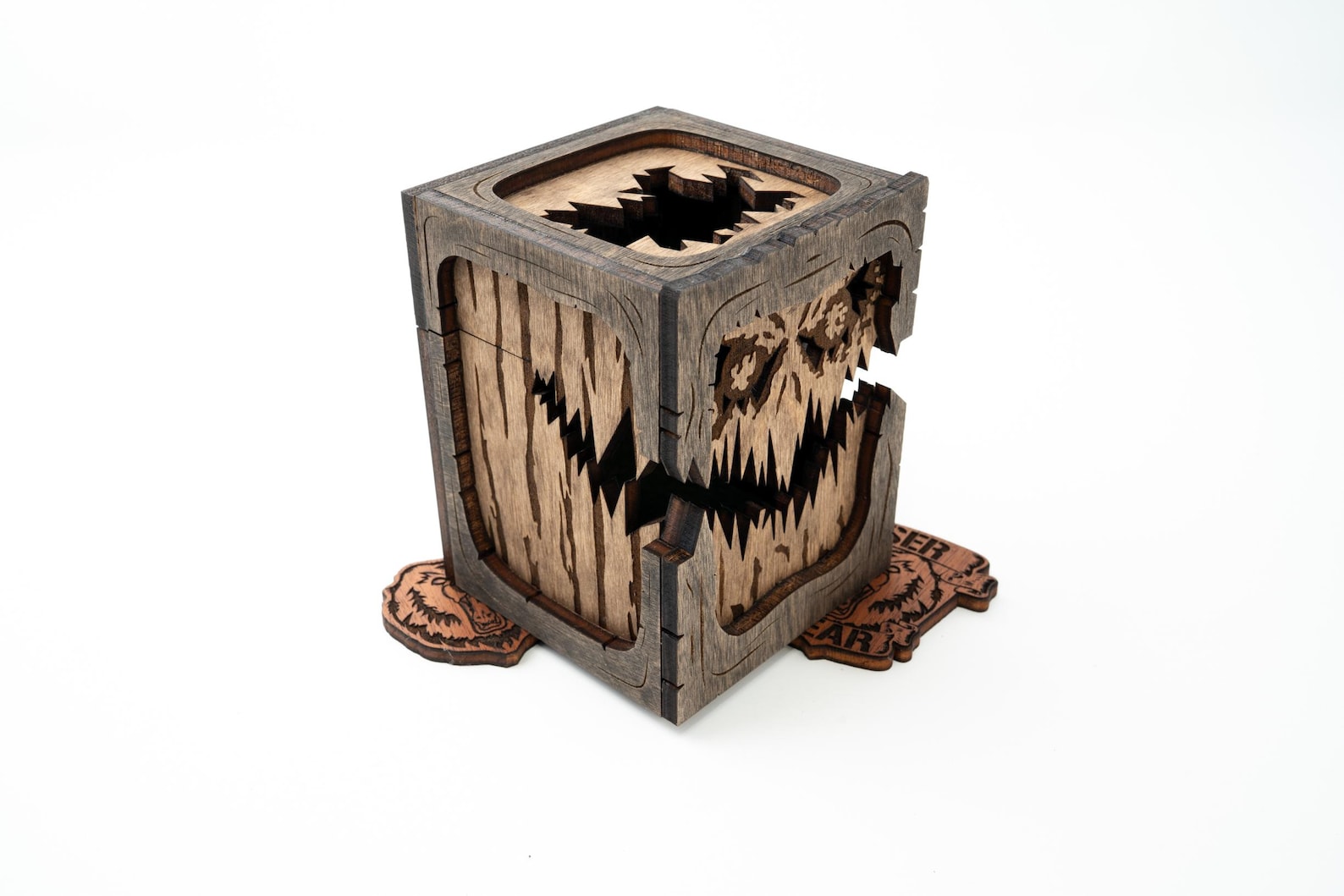 Laser Cut Deck Box File for EDH and Trading Card Games, Multiple ...