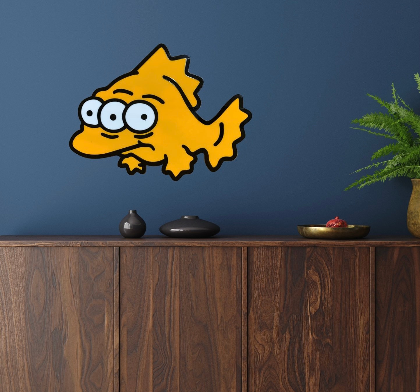 Blinky simpsons Acrylic Wall Art | Etsy