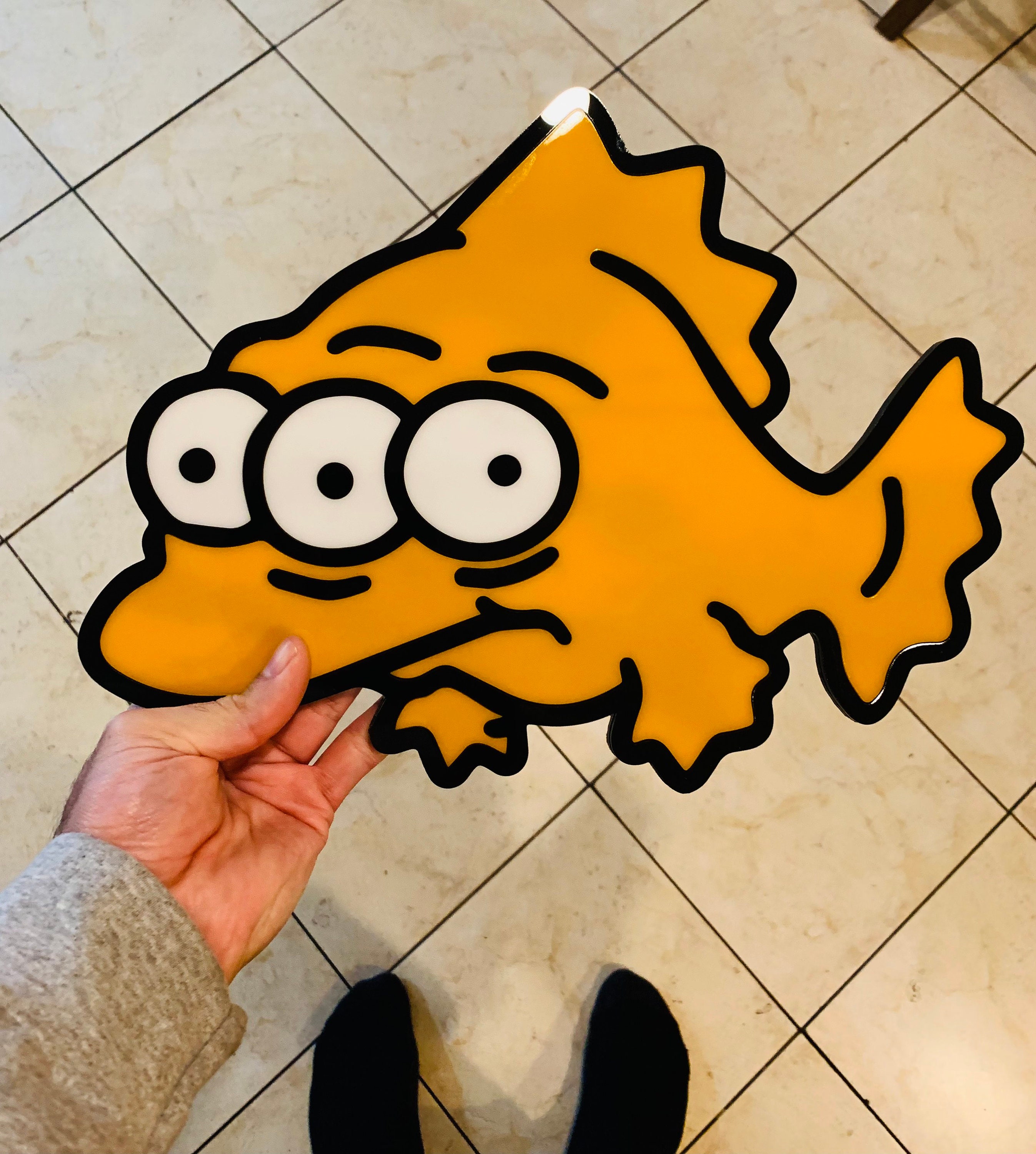 Blinky simpsons Acrylic Wall Art | Etsy