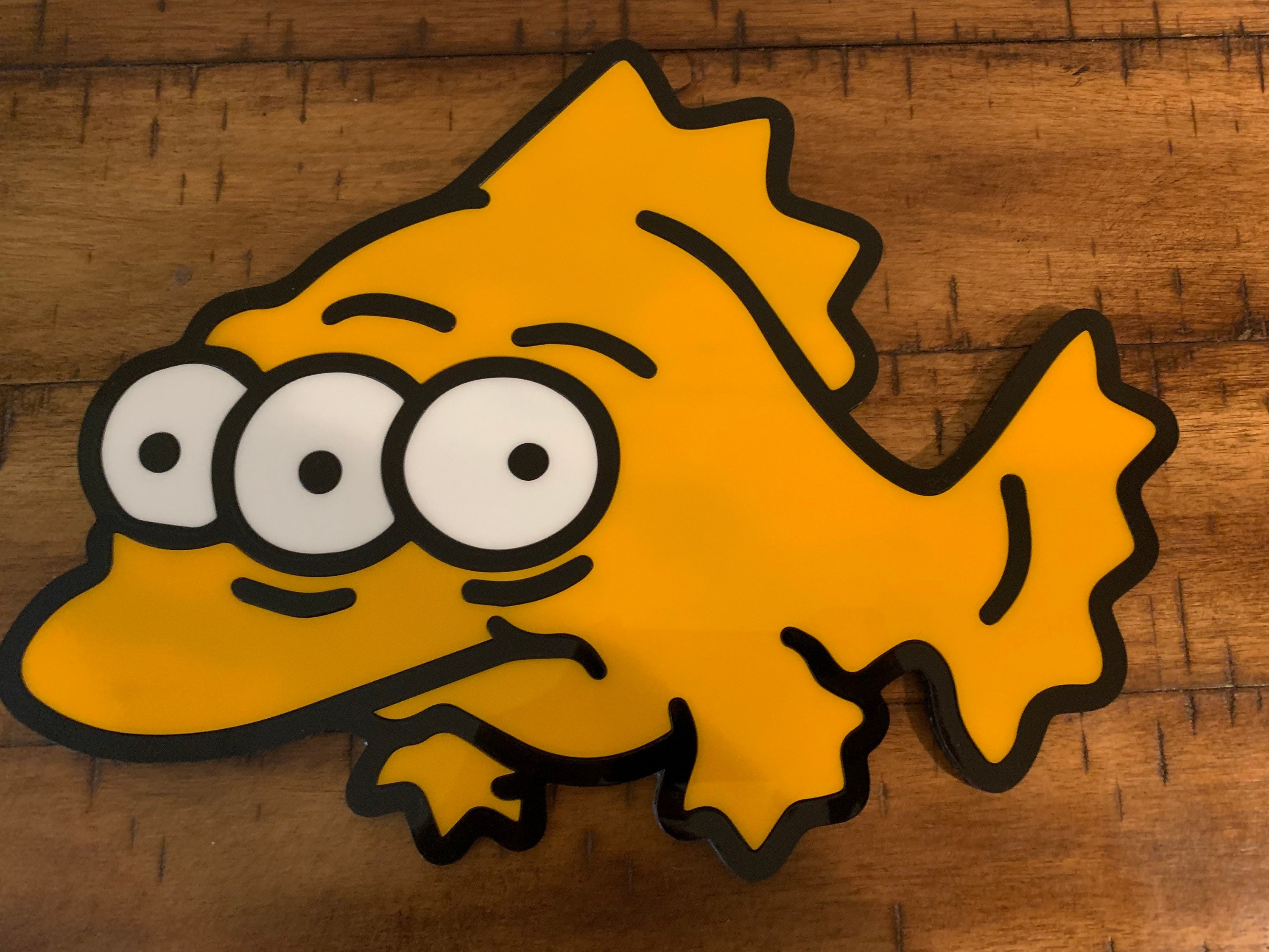 Blinky simpsons Acrylic Wall Art | Etsy
