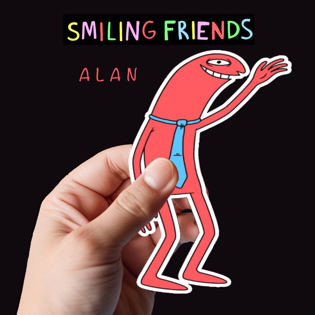 Alan Sticker - Etsy