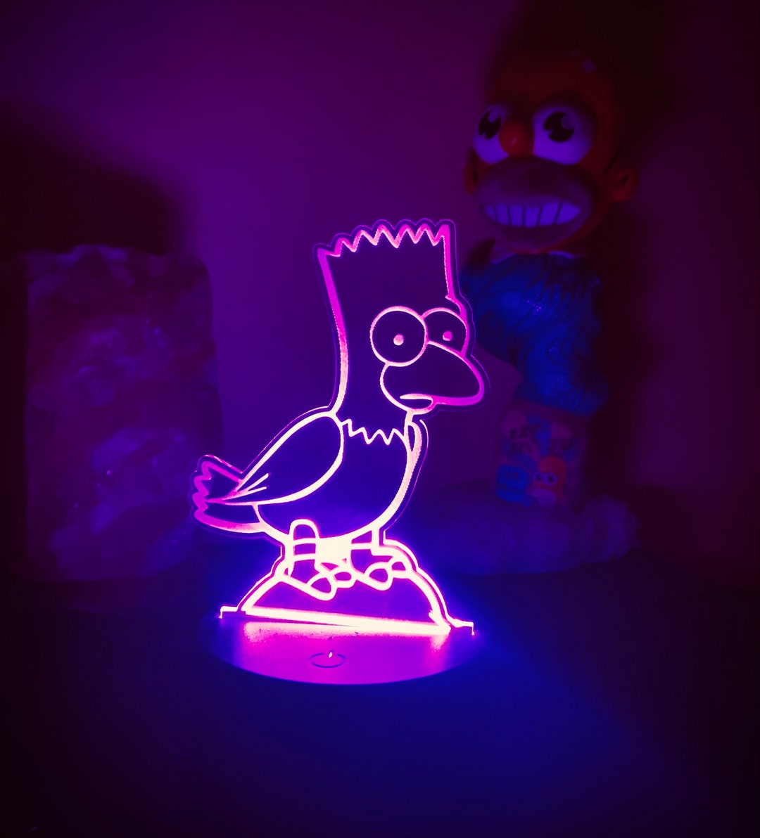 Limited Edition Bart the Raven Nite Light - Etsy