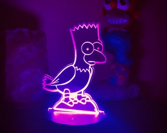 Bigger Bart the Raven the Simpsons - Etsy