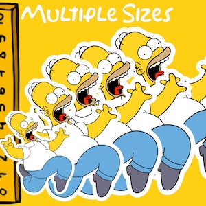 Prancing Homer - Etsy