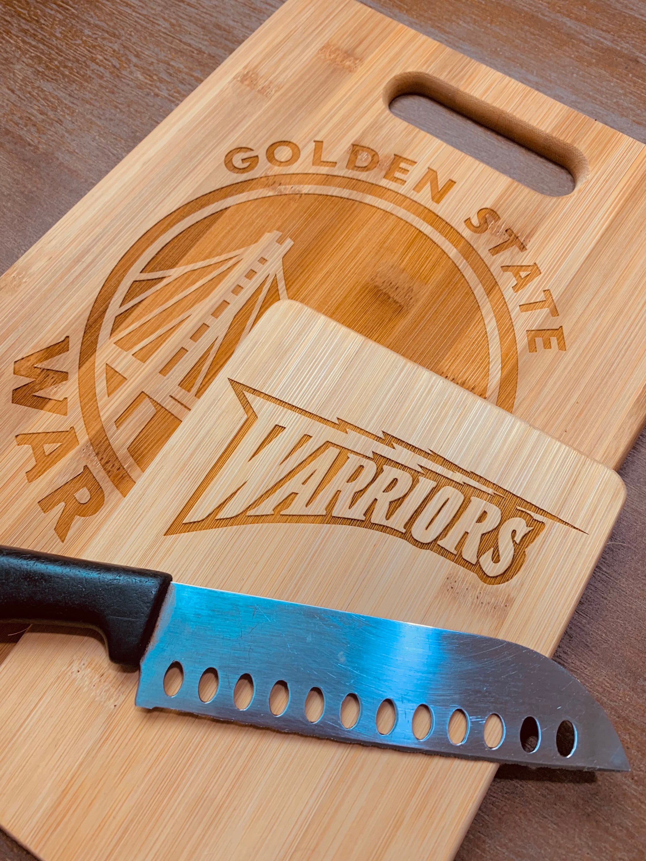Warriors Cutting Board - Etsy