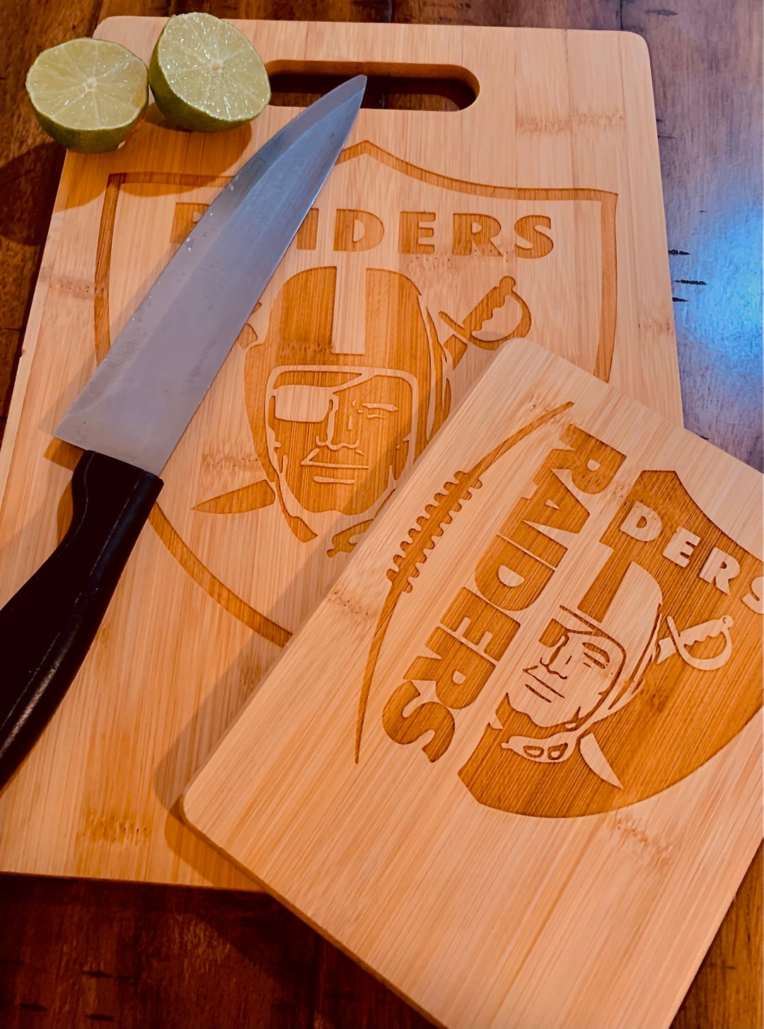 Raider Combo Cutting Board Set - Etsy