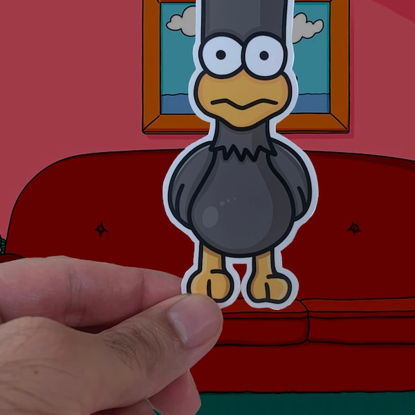 Bart Simpson Sticker Etsy