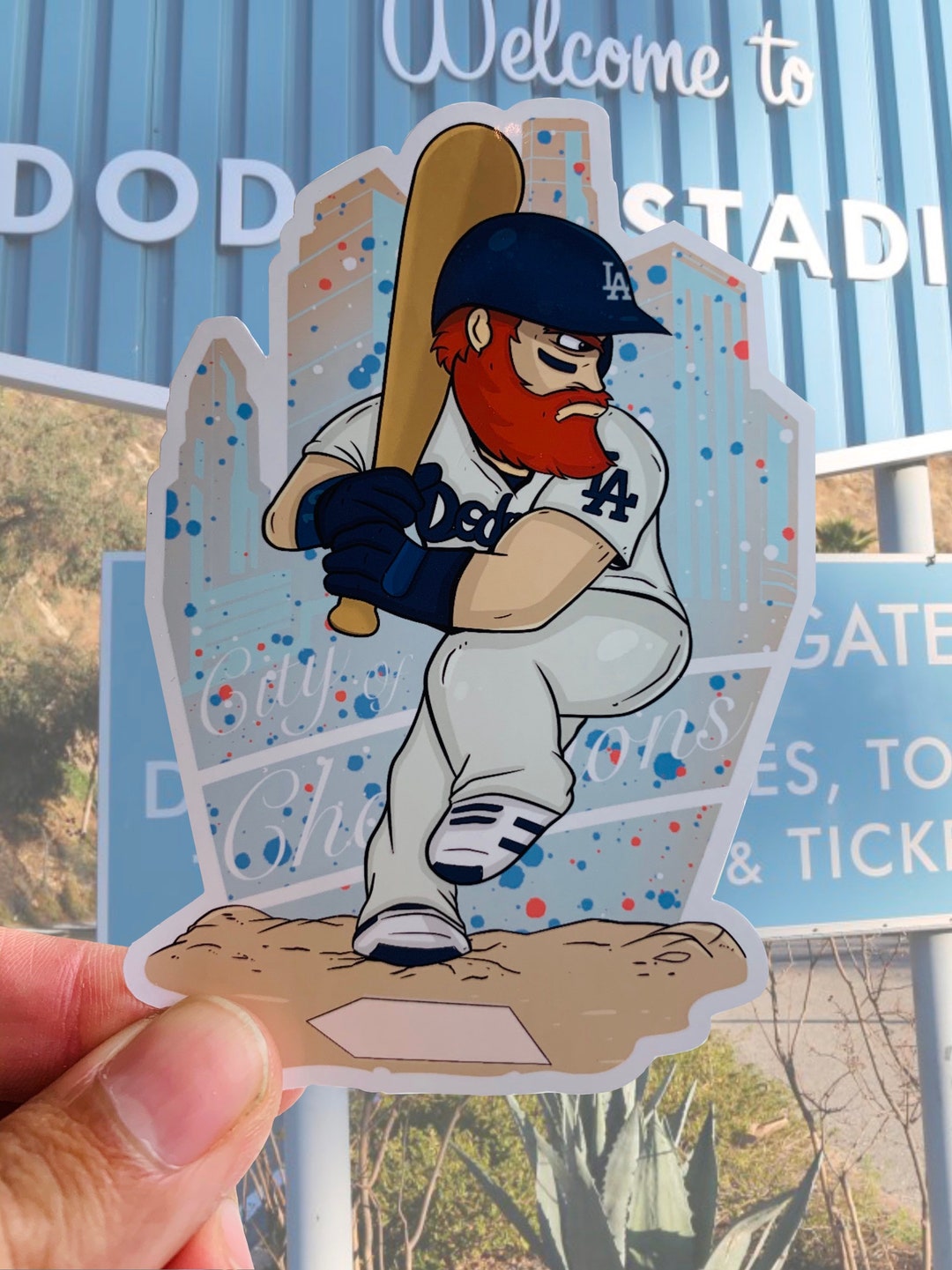 Red Turn Dodger Sticker - Etsy