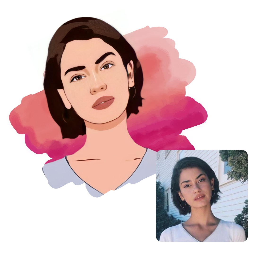 Digital Cartoon | Cartoon Logo Style, Portrait From Photo, Custom ...