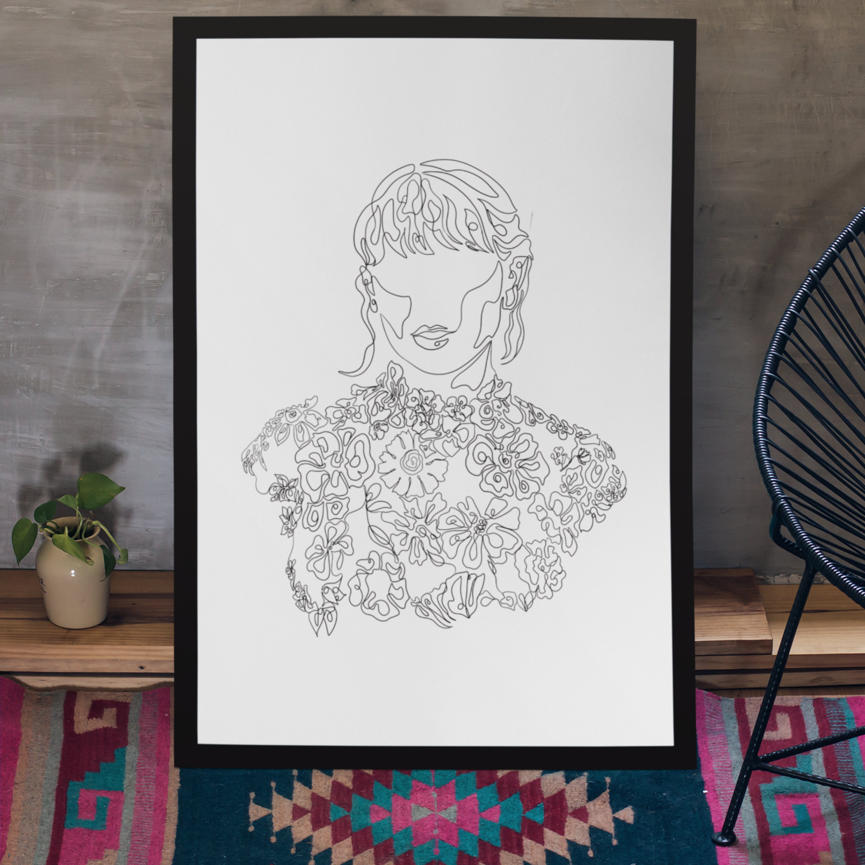 Taylor Swift Poster Taylor Swift Taylor Swift Stickers - Etsy