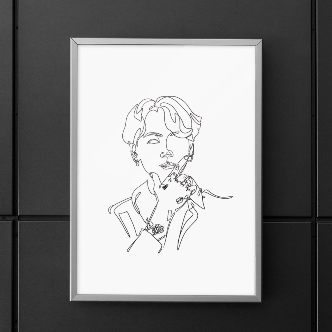 BTS Poster, BTS Photocards, Kpop, Bts Art Print, Bts Svg, Bts V, Bts ...