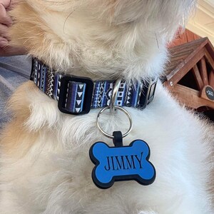 Silicone Dog Tags, Personalized Dog ID Tags, Silicone Dog Tag, Silent ...