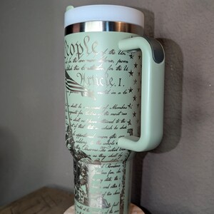 Veteran Distressed Flag Military Patriotic Constitution Themed Laser ...