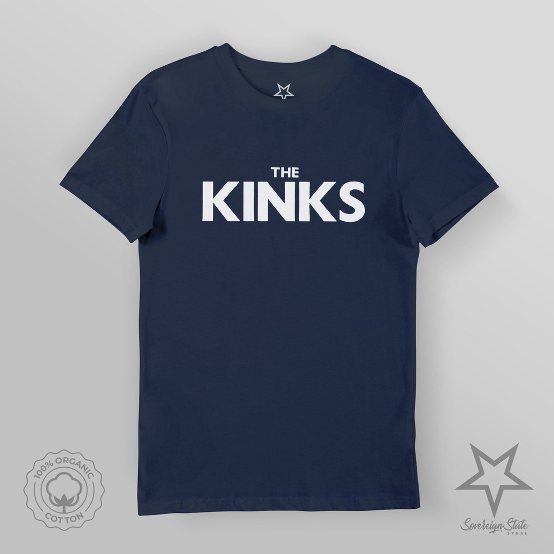 THE KINKS. Kinks Logo. Organic Cotton Unisex T-shirt / Premium Quality ...
