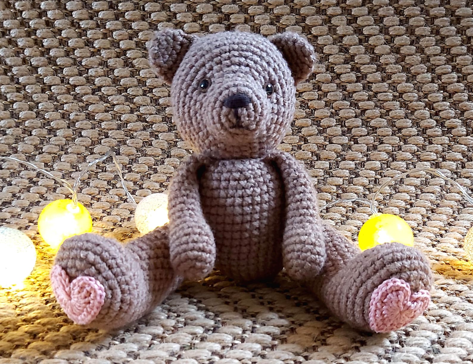 Teddy Bear Crochet Pattern A No Sew Project Beginner | Etsy
