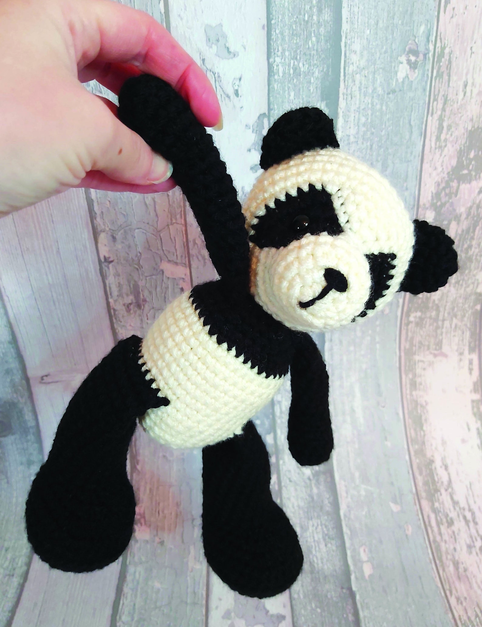 Panda Bear Crochet Pattern A No Sew Project Novice to | Etsy