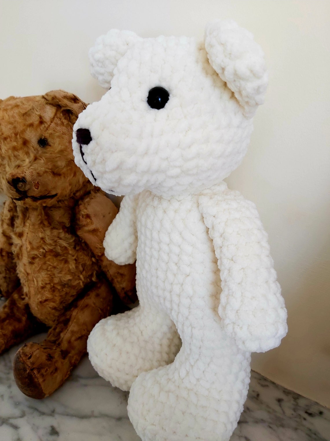 Crochet Pattern Snuggly Plush Bear Amigurumi Toy Bear | Etsy