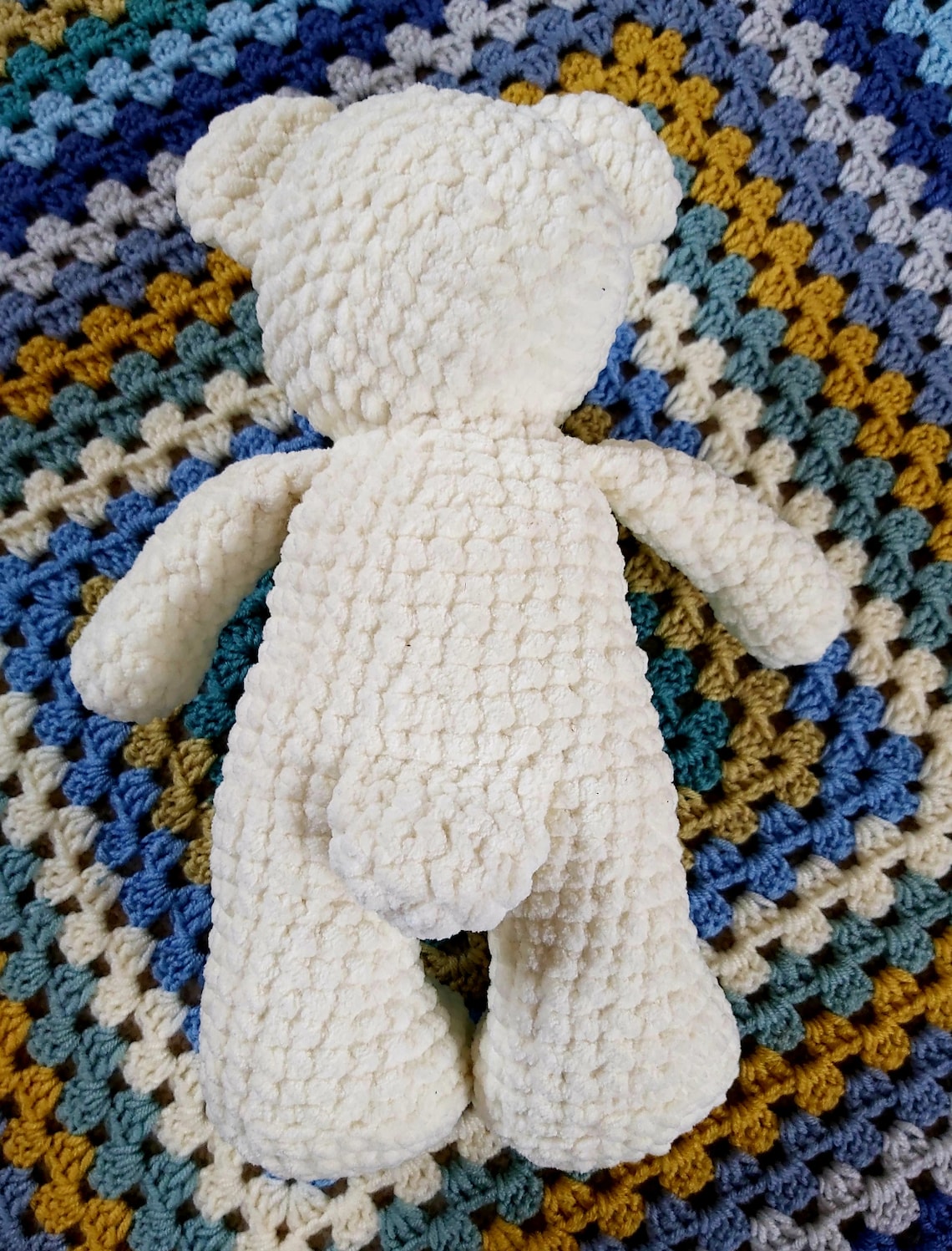 Crochet Pattern Snuggly Plush Bear Amigurumi Toy Bear | Etsy