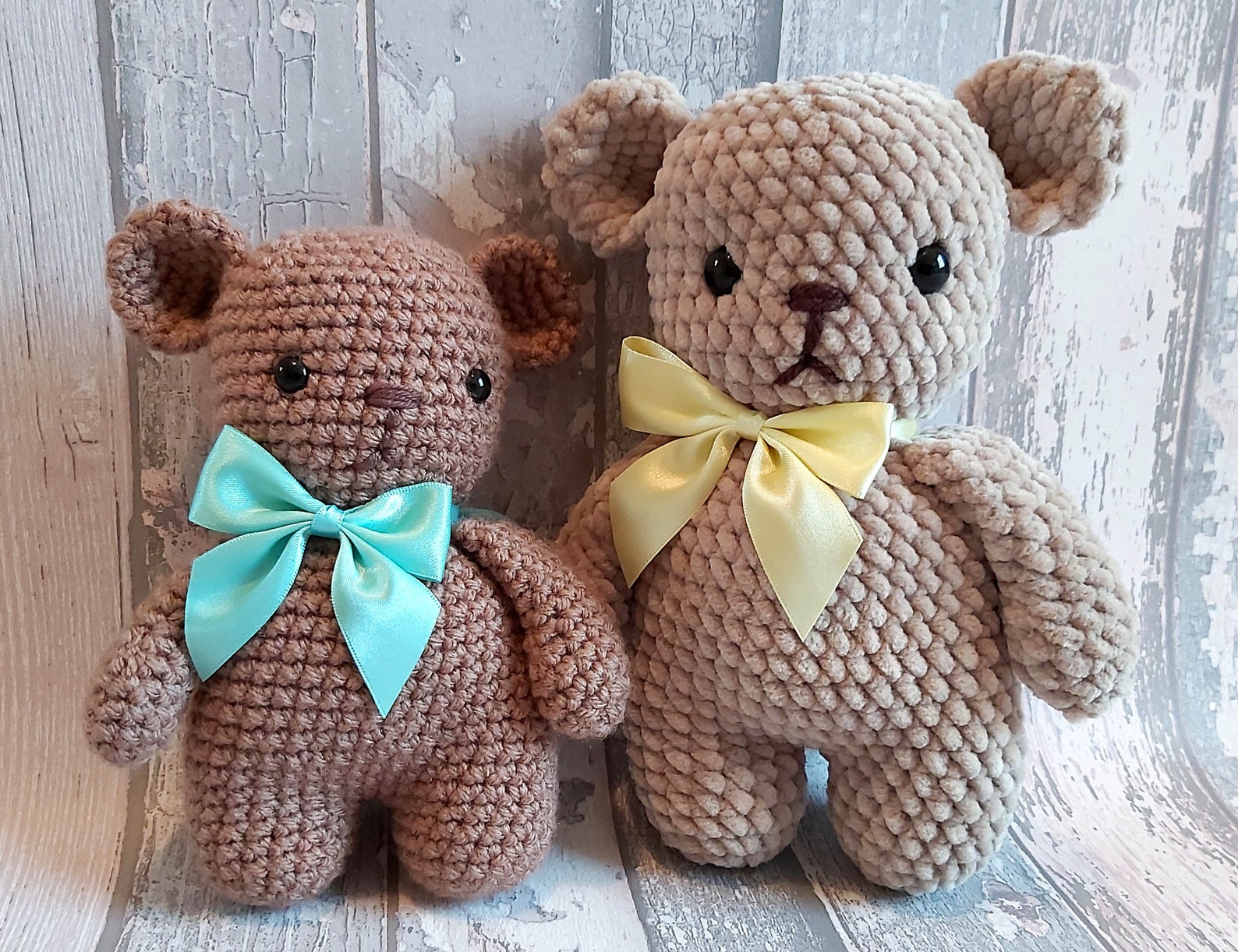 Teddy Bear Crochet Pattern Beginner Friendly A No Sew - Etsy
