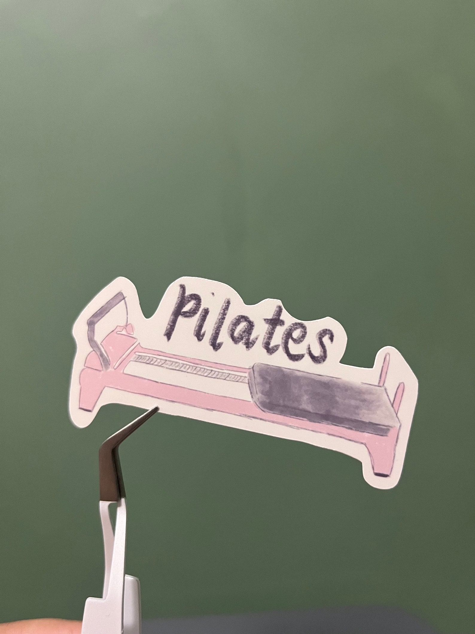 Pilates Sticker | Motivation | Exercise | Vinyl Sticker | Workout ...