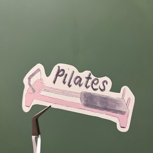 Pilates Sticker | Motivation | Exercise | Vinyl Sticker | Workout ...