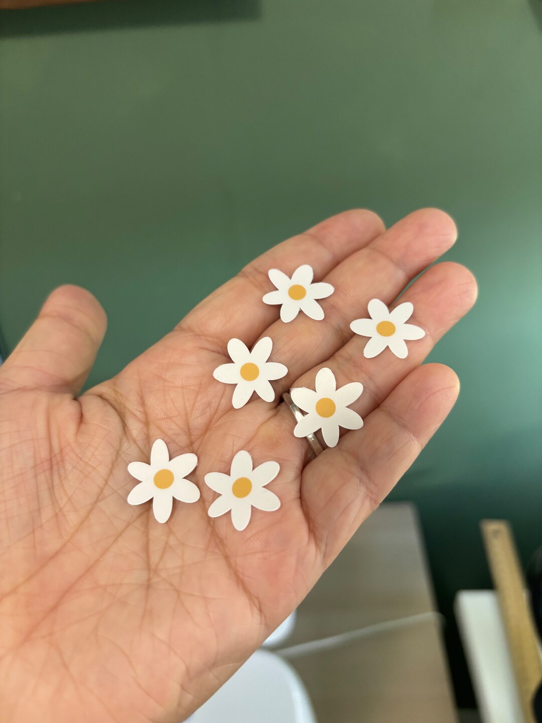2 Cm Mini Daisy Stickers Flower Stickers Mini Stickers Daisy Planner ...