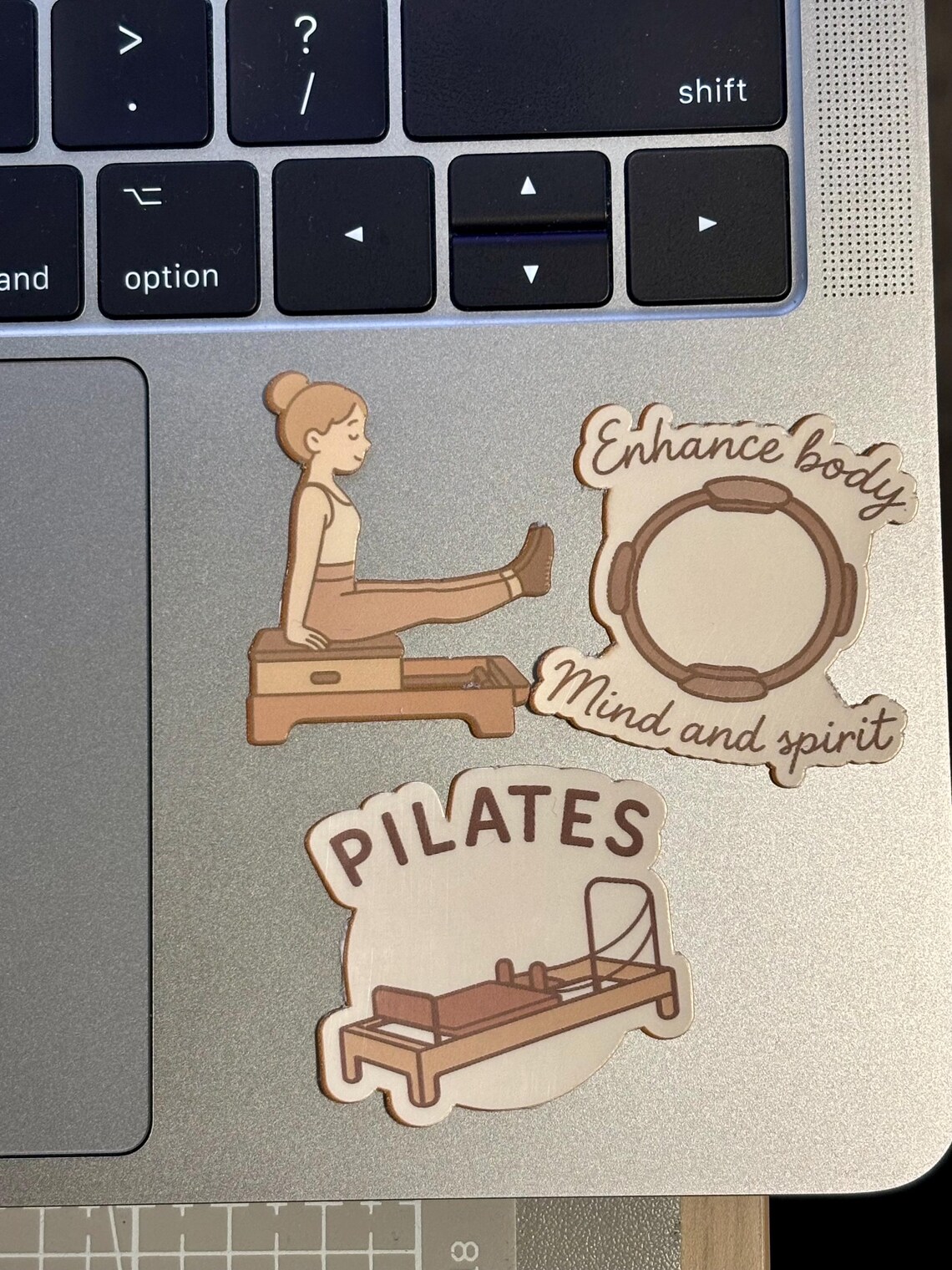 Neutral Pilates Sticker Bundle Motivation Gifts for Her Workout ...