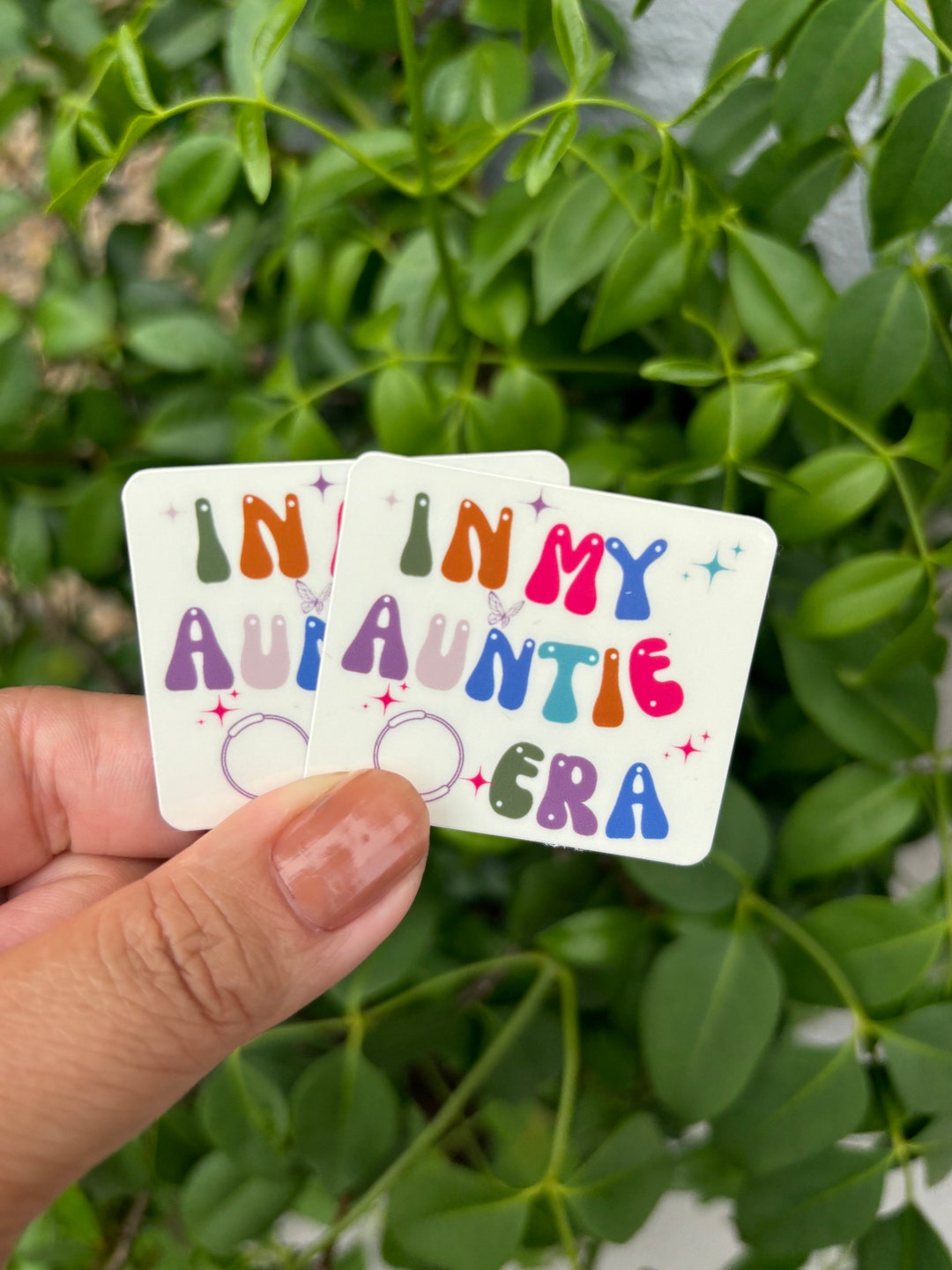 In My Auntie Era Sticker,in My Auntie Era,gifts for Auntie,gifts for ...