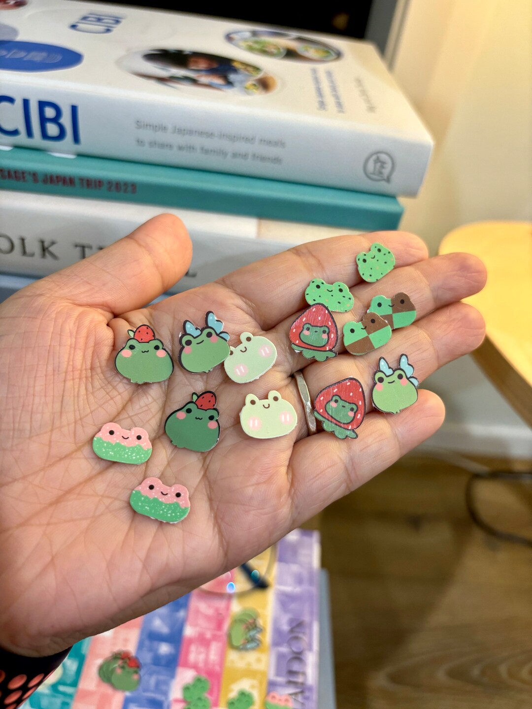 Tiny Frog Stickers Assorted, Mini Frog Stickers Cute Small Stickers ...