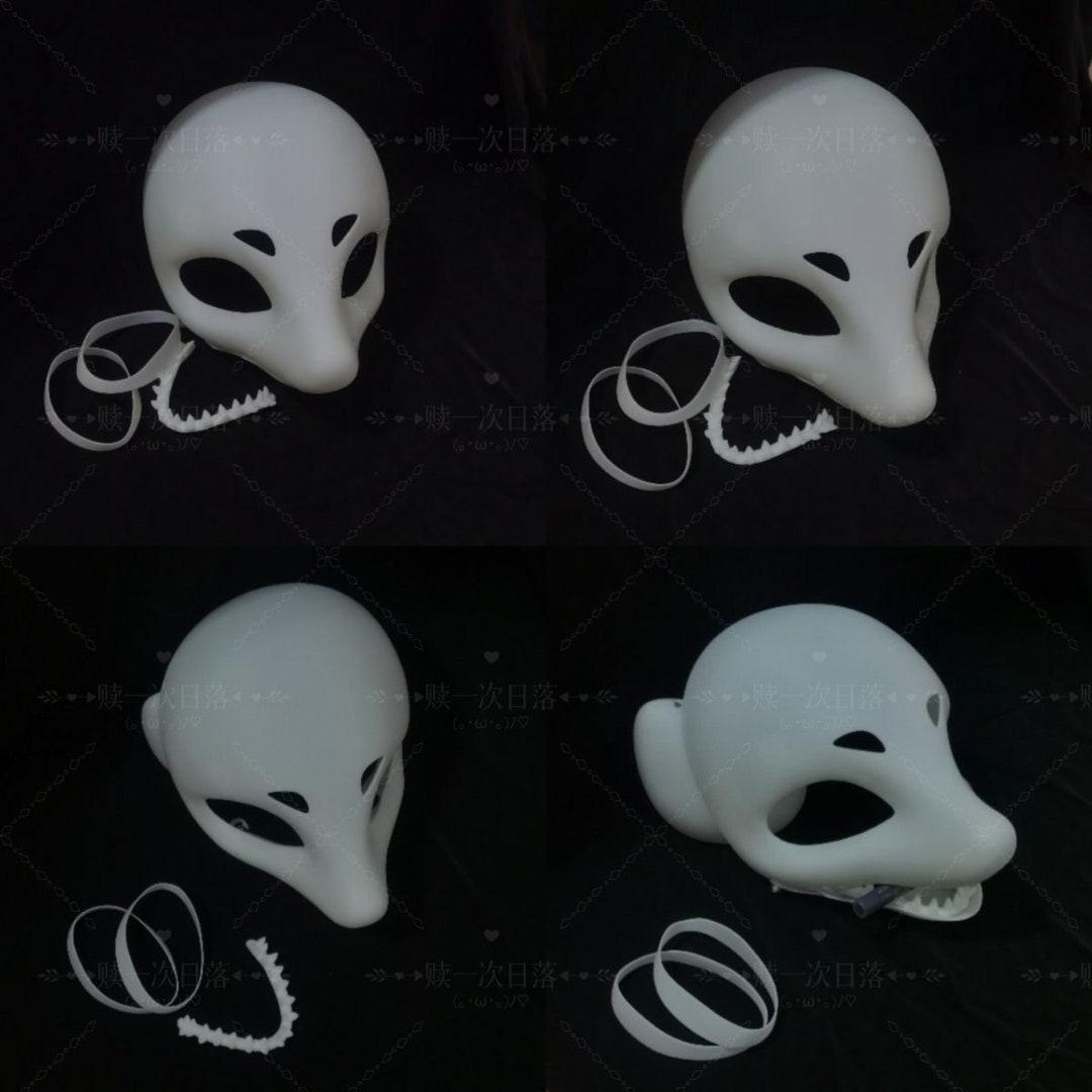 Kig Dragon Kemono Head Base With Teeth, Dragon Furry Mask Head, Fursona ...