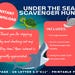 Under the Sea Scavenger Hunt, Printable, Instant Download, Outdoor ...