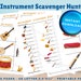 Instrument Scavenger Hunt, Printable, Instant Download, Outdoor ...