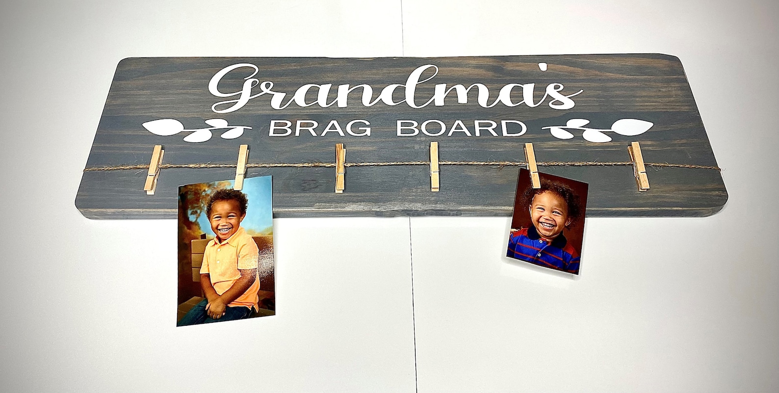 Personalized Brag Board Grandma Brag Board Picture Holder | Etsy