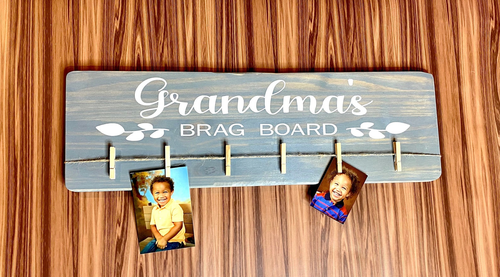Personalized Brag Board Grandma Brag Board Picture Holder | Etsy