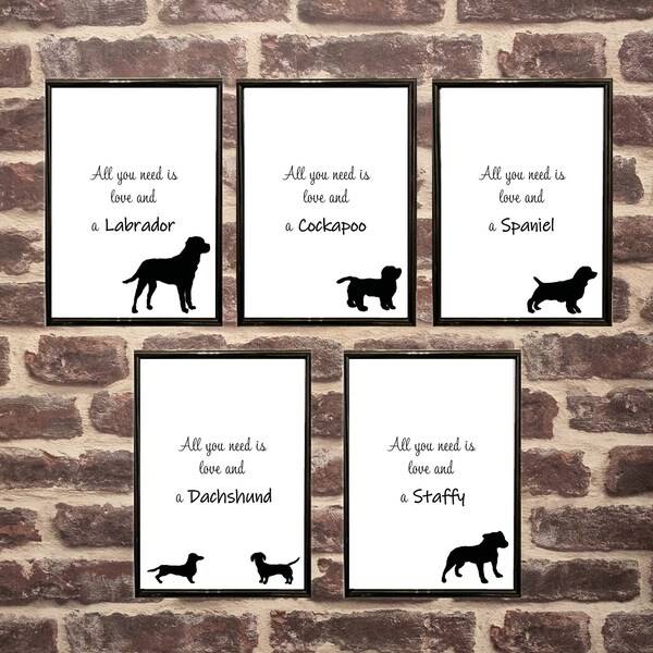 Simple Dog Art - Etsy