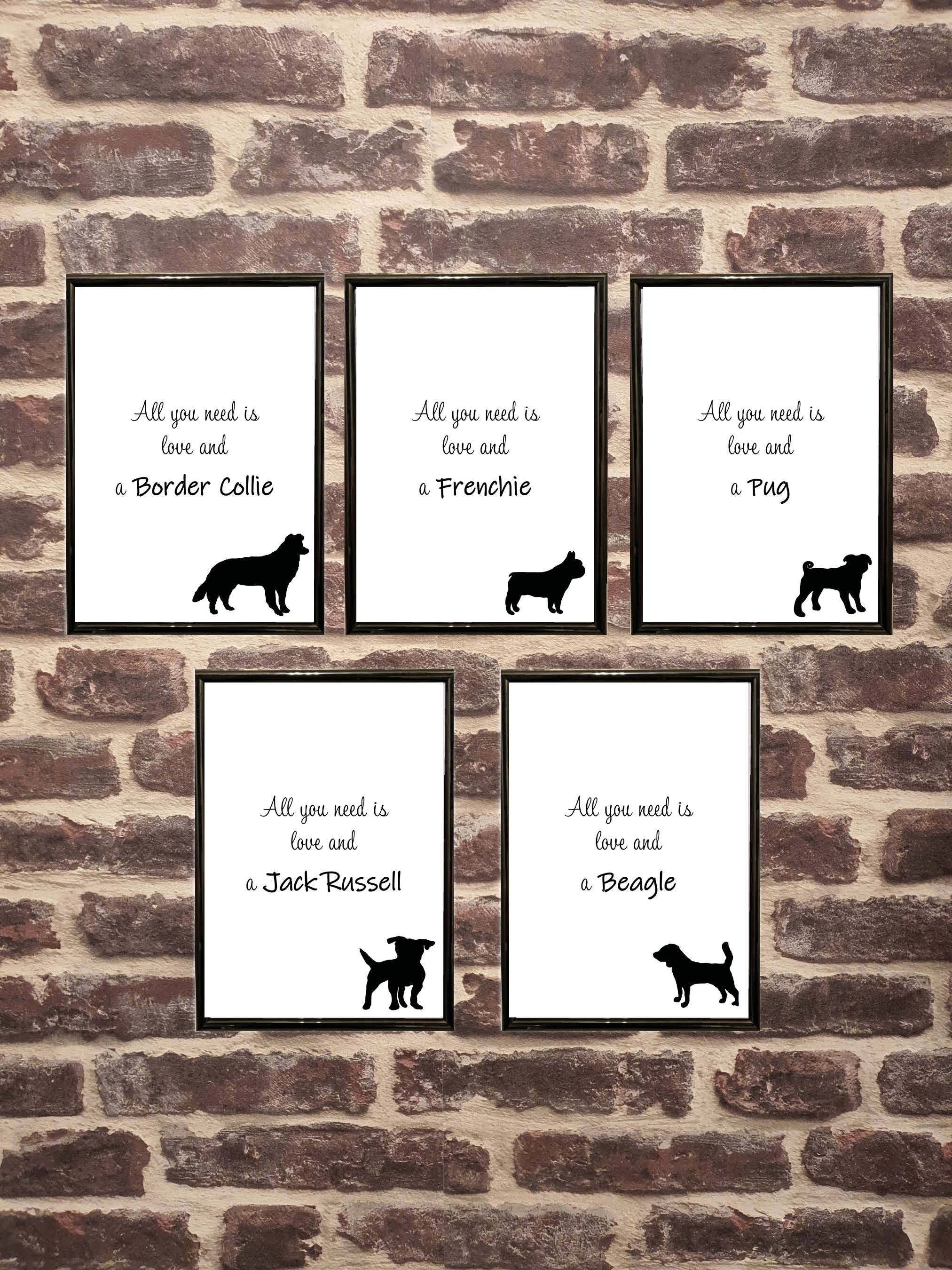 Dog Breed Art | Dog Breed Poster | Minimalist Dog Poster | Dog Gift ...