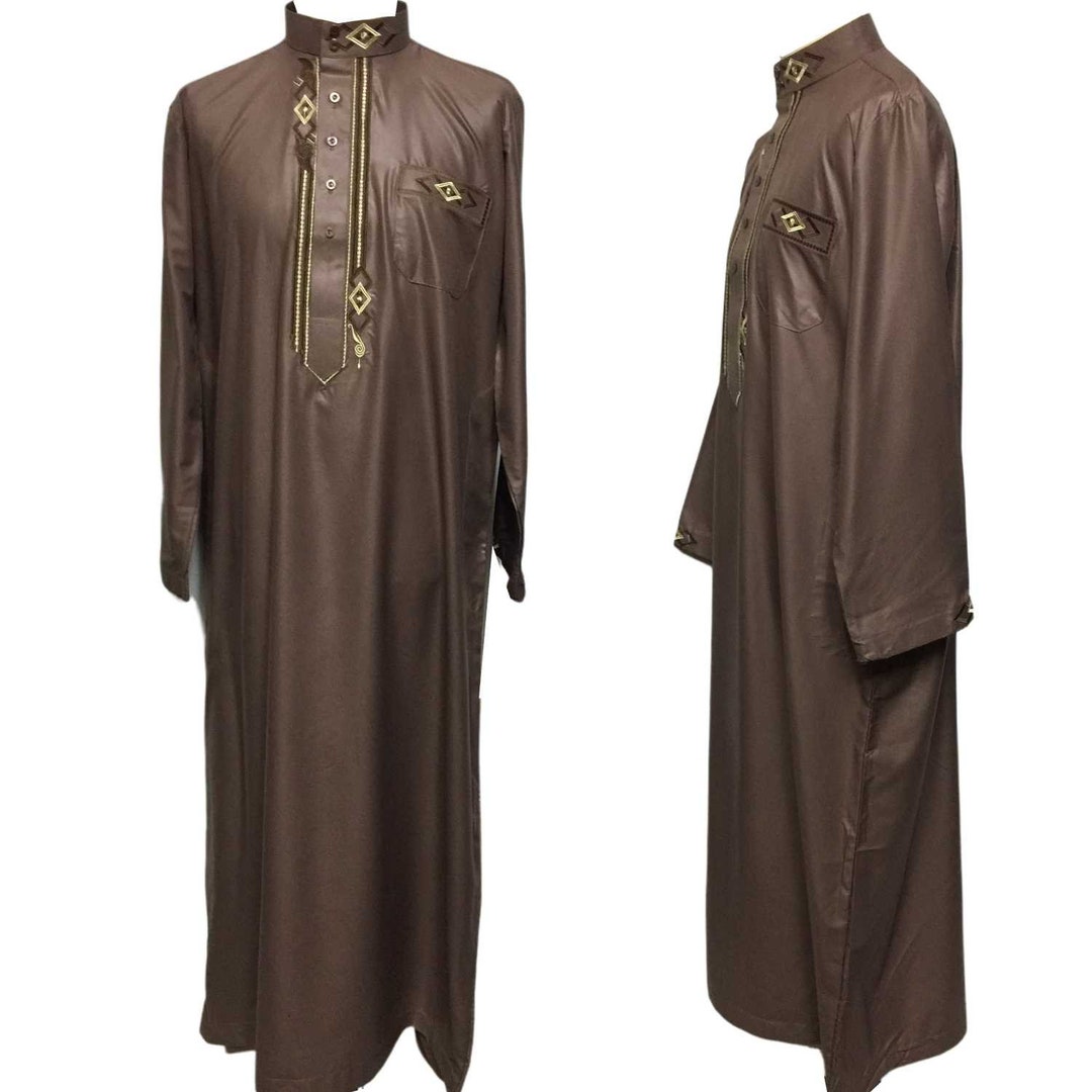 Thobe Jubba Mens Design Saudia Style Dishdash High Quality Clothing - Etsy