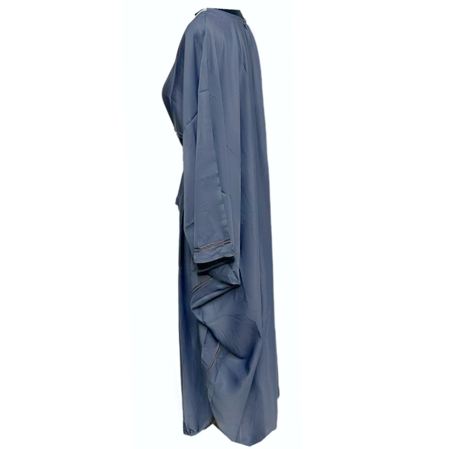 Grey Butterfly Abaya Farasha Jalabiya Arab Dress - Etsy