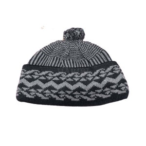 Muslim Kufi Haji Turkis Winter Prayer Hat, Skull Cap Topi Mens Woolen ...