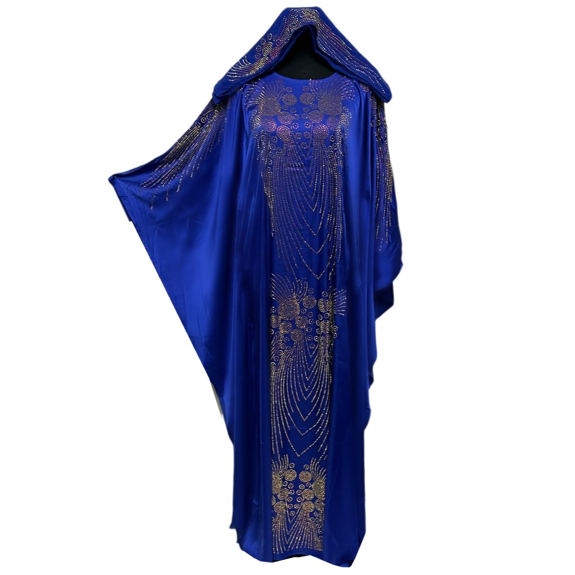 Blue Batwing Farasha Abaya Jalabiya Arab Long Dress - Etsy
