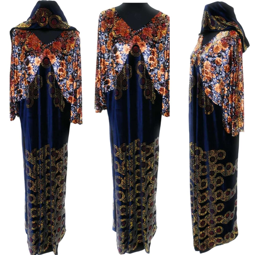 Luxury Women Stone Work Batwing Abaya Jilbab - Etsy