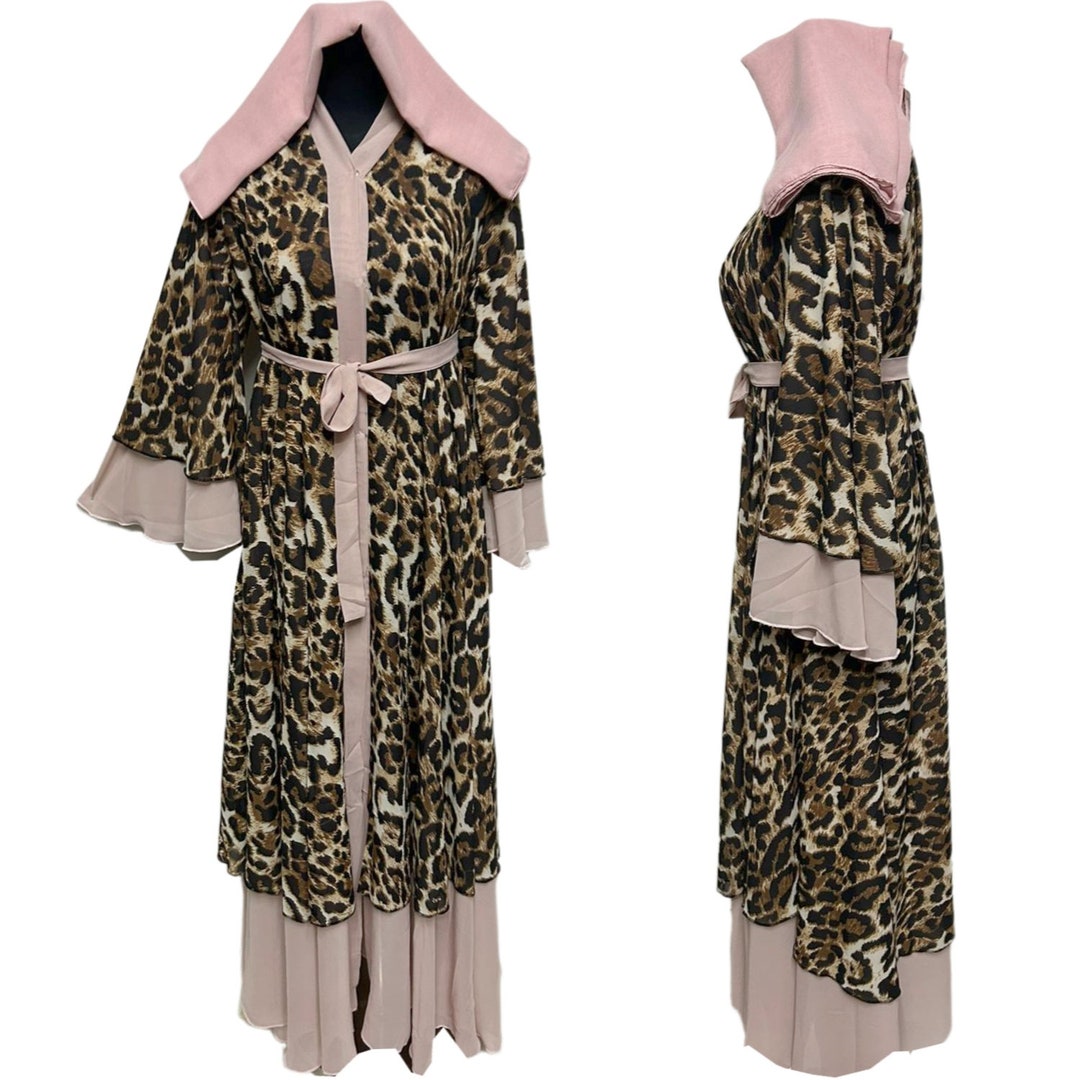 Women's Luxury Open Front Abaya Jilbab Burka Arab Long Dress - Etsy